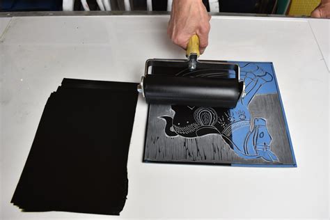Linocut Print A Step By Step Guide To Creating Linocuts At Home House And Garden
