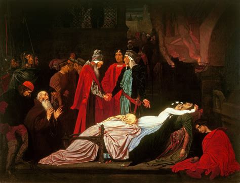Romeo And Juliet Dead Together In Tomb
