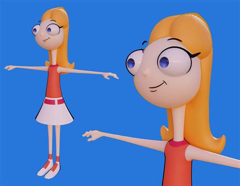 Candace Flynn Works In Progress Blender Artists Community