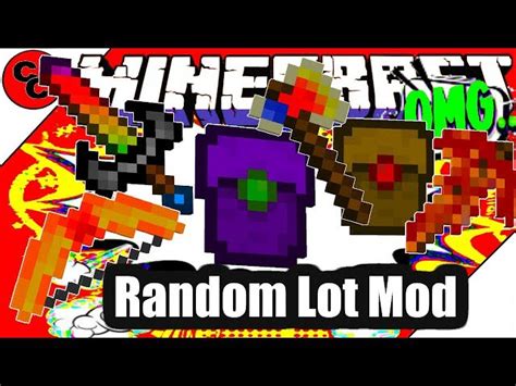 Get Unique Items With The Minecraft Random Loot Mod Full Tutorial One World Plate