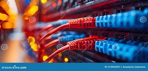 Management Cabling Royalty Free Illustration 313811196