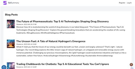 Scisummary A Smart Tool For Summarizing Scientific Articles Ai Tech Rating