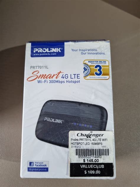 Prolink Wifi 4g Lte Hotspot Mobile Phones And Gadgets Mobile And Gadget Accessories Other Mobile