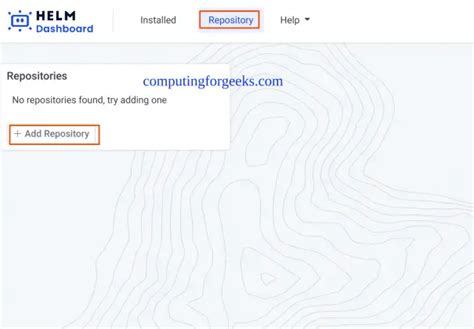 How To Manage Your Helm Charts Using Helm Dashboard ComputingForGeeks