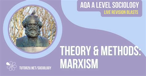 Theory And Methods Marxism Aqa A Level Sociology Live Revision Livestreams Tutor2u