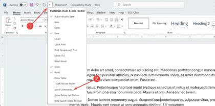 How To Undo In Microsoft Word Single Or Multiple Changes