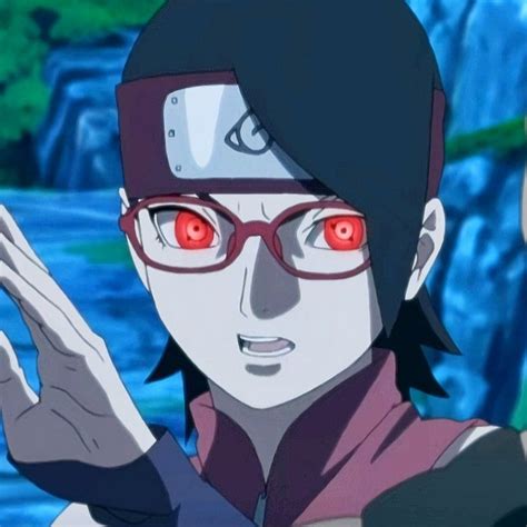 Sarada Uchiha Icon Anime Boruto Icons Ep 236 Waifu Icons Sakura E