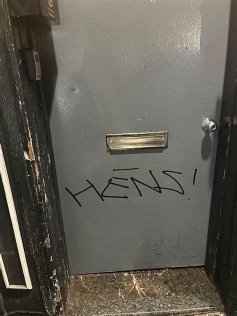 This Was On My Apartment Door Only Women Live In This Building Should We Be Worried Is This A