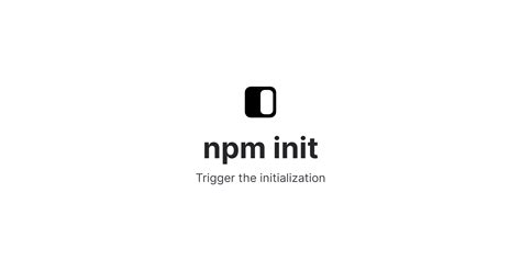 Npm Init Fig