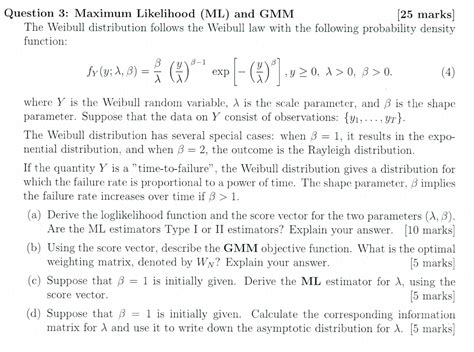 Solved Question 3 Maximum Likelihood Ml And Gmm 25