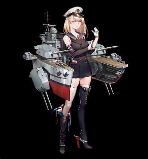 Quuni Hms Norfolk 78 Battleship Girl Original Eyebrows Turret