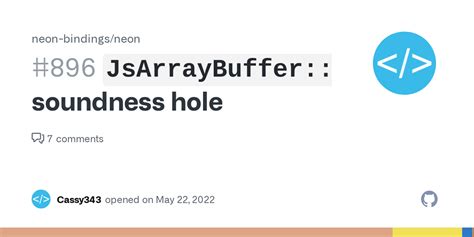 `jsarraybuffer external` soundness hole · issue 896 · neon bindings neon · github