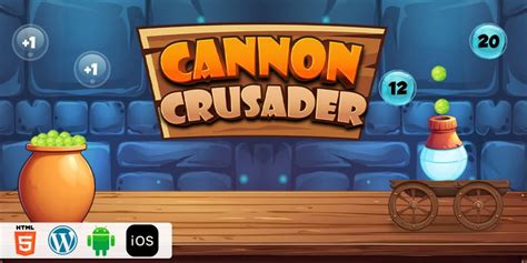 cannon crusader html5 construct 3 game by bapin codester