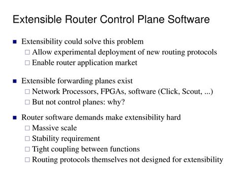 Ppt Designing Extensible Ip Router Software Powerpoint Presentation