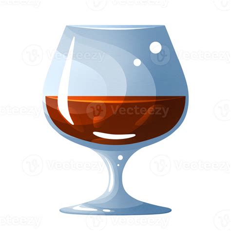 Coñac En Vidrio 43729367 Png