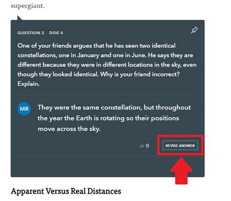 Revise Answers Actively Learn