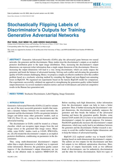 pdf stochastically flipping labels of discriminator s outputs for