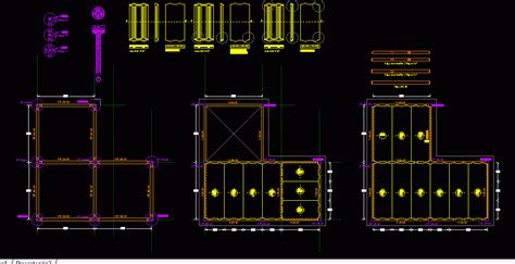 Precast Concrete Modular Structure Dwg Plan For Autocad • Designs Cad