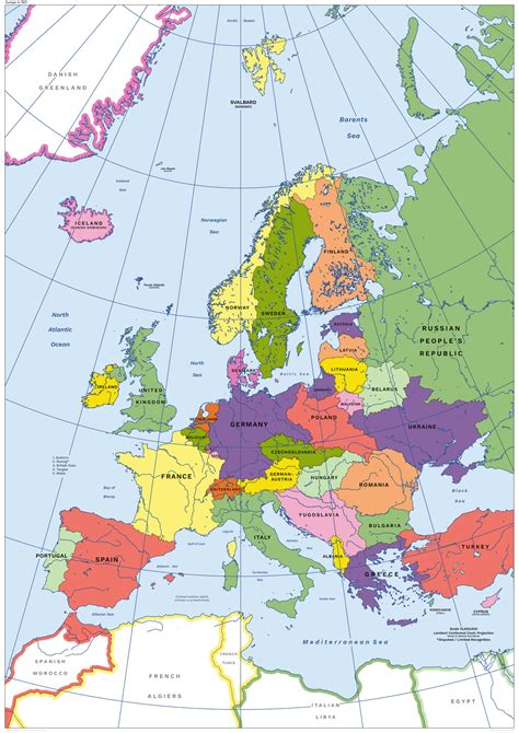 Pwi Classroom Poster Of Europe In 1931 Rimaginarymaps