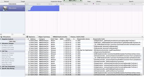 ios didreceivememorywarnings message sent to deallocated instance