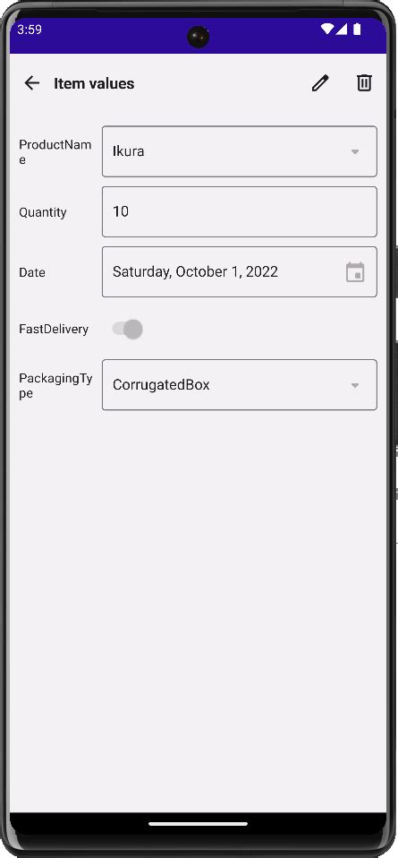 Show Built In Forms To Display Create And Edit Items Net Multi Platform App Ui Devexpress