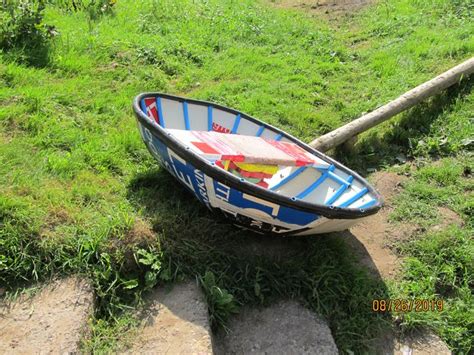 Coracle Made From Old Traffic Signs