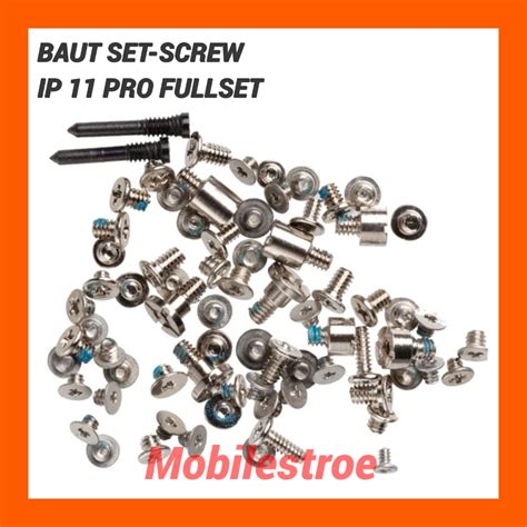 Jual Baut Set Screw Baut Fullset Ip 11 Pro Shopee Indonesia