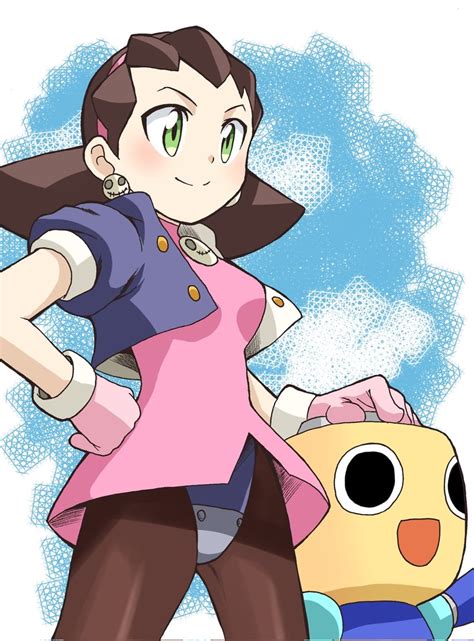 Tron Bonne And Servbot Mega Man And 1 More Drawn By Emapippi Danbooru