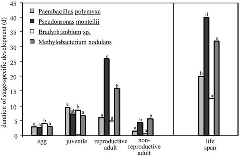 Duration In Days Of The Stage Specific Development Of Zeldia Punctata Download Scientific