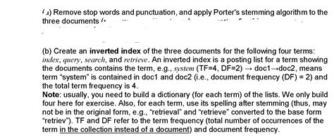 1 Remove Stop Words And Punctuation And Apply