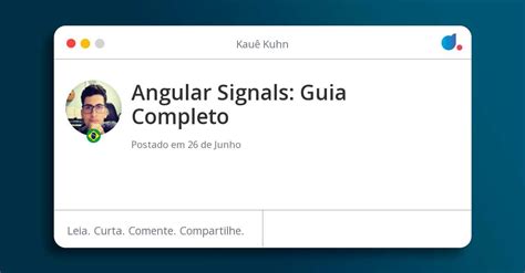 Angular Signals Guia Completo