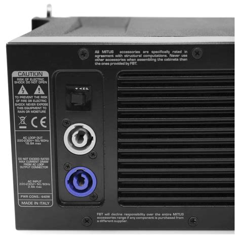 Line array 2x6 5 B C 600 300w RMS 134DB Mitus FBT Electrónica Japonesa