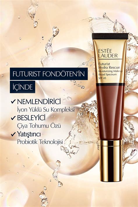 Estee Lauder Futurist Hydra Rescue SPF 45 Nemlendirici Fondöten 35ml ...