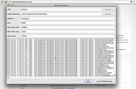 download install and setup bimserver 1 1 0 youtube