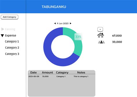 Expense Tracker Application Concept Willy Setiawan