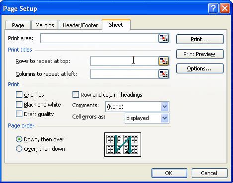 Repeat Rows At Top When Printing In Microsoft Excel Office Articles