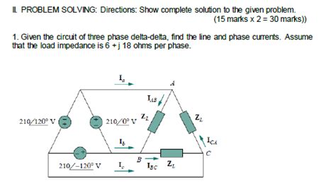 Solved I Problem Solving Directions Show Complete Solution