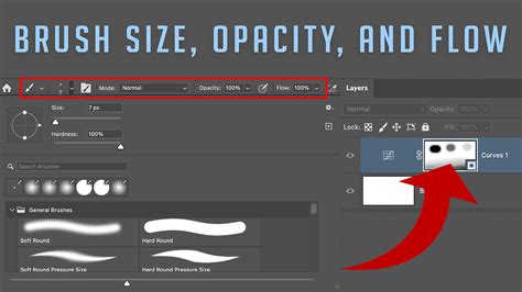 Dynamic Masks With Brush Size Opacity And Flow