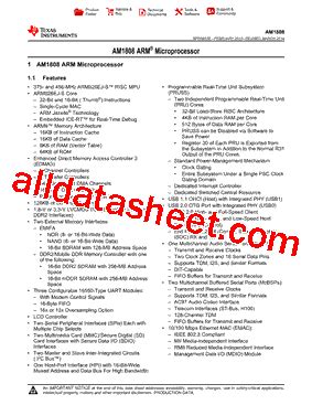 AM EZWTD Datasheet PDF Texas Instruments