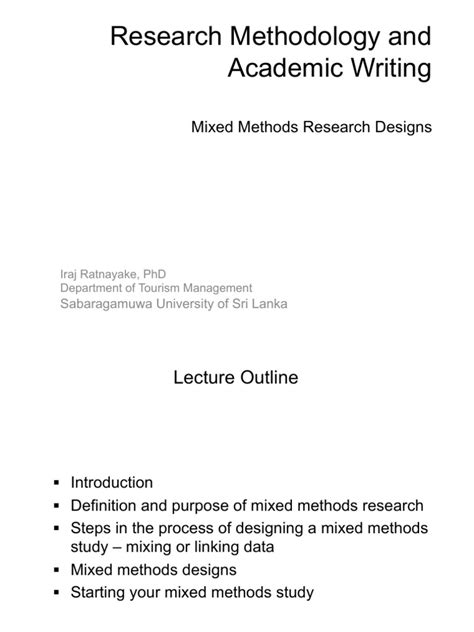 Mixed Methods Research Designs Pdf Quantitative Research Qualitative Research