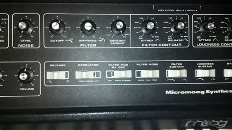 Matrixsynth Moog Micromoog Vintage Analog Synthesizer