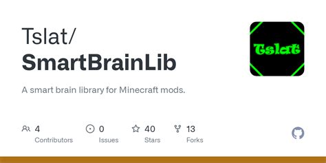 Smartbrainlib Readme Md At Tslat Smartbrainlib Github