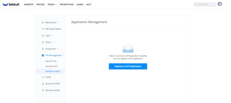 Api Application Webull Api