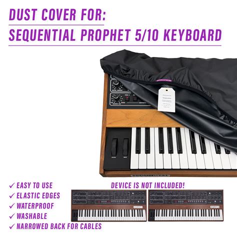 Dust Cover For Sequential Prophet 5 Prophet 10 Keyboard