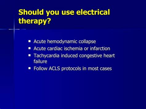 Tachyarrhythmia PPT