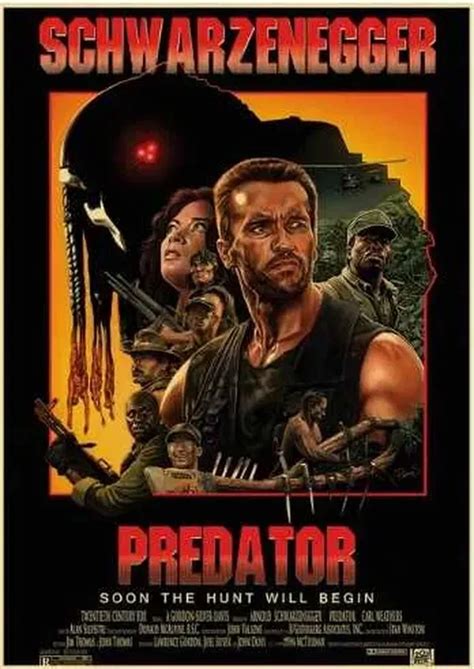 Плакати постери із зображенням персонажів із голлівудських фільмів 80