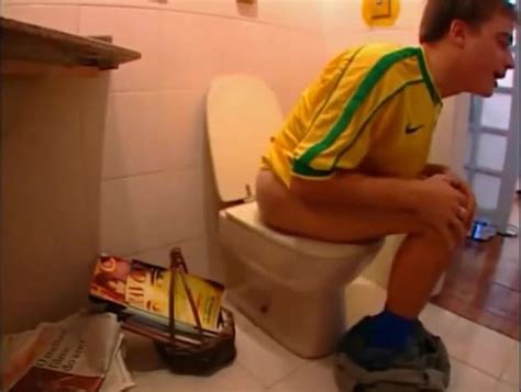 Toilet Scene Desperate Cutie