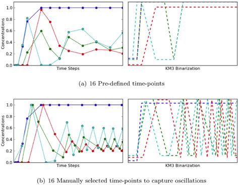 dynamics of boolean networks learned from 16 time points of the toy