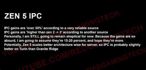 Для процессоров Amd следующего поколения Zen 5 ожидается прирост Ipc более чем 30