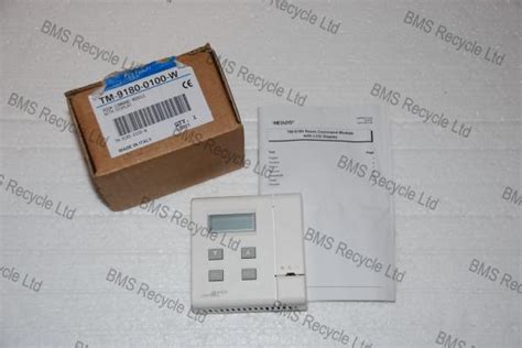 Bms Recycle Ltd Johnson Controls Tm 9180 0100 W Room Command Module With Display